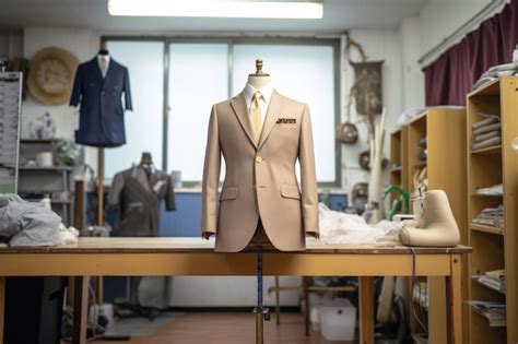 Premium Photo Suit Jacket On Mannequin During Tailoring Process Created With Generative Ai