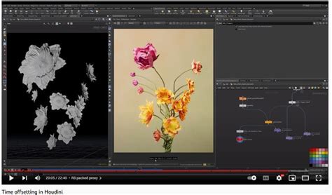 Time Offsetting In Houdini Houdini Tutorial Abstract