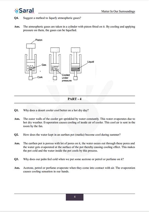 Ncert Solutions For Class 9 Science Chapter 1 Matter In Our Surrounding Esaral