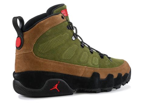 Air Jordan 9 Retro Boot Nrg Beef And Broccoli Olive Brown Ar4491 200