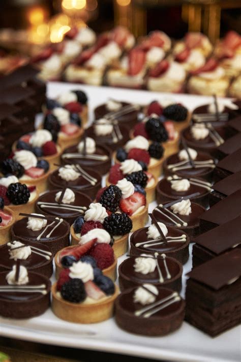 Miniature Treats At Dessert Bar
