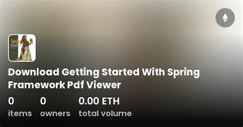 Download Getting Started With Spring Framework Pdf Viewer Collection