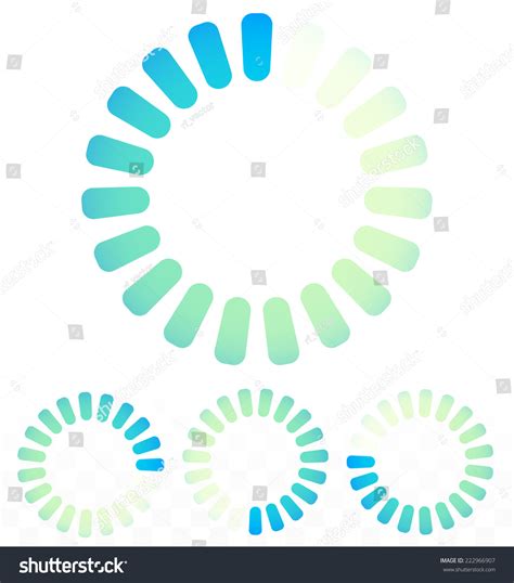 Circular Preloader Buffer Symbol General Circular Stock Vector Royalty Free