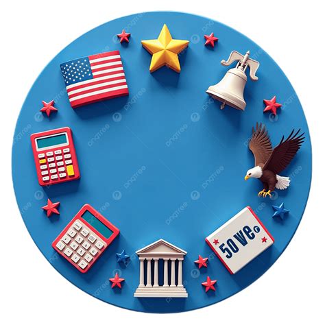 원형 애국심 미국 상징 기호 푸른색 배경 바탕 바탕화면 화면 배경화면 평평 납작 평탄 편평 고르다 평지 소형 물체 사물 물건 깃발 기 금빛 별 자유 종소리 빨갛다 붉다 적색