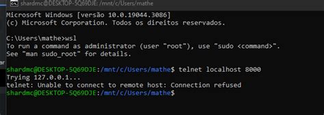Telnet Unable To Connect To Remote Host Connection Refused Entendendo A Web Por Baixo
