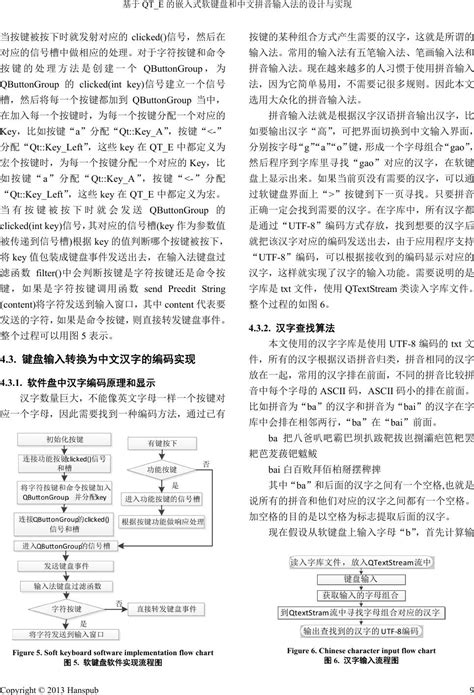 基于qt E的嵌入式软键盘和中文拼音输入法的设计与实现 Design And Implement Of Embedded Soft