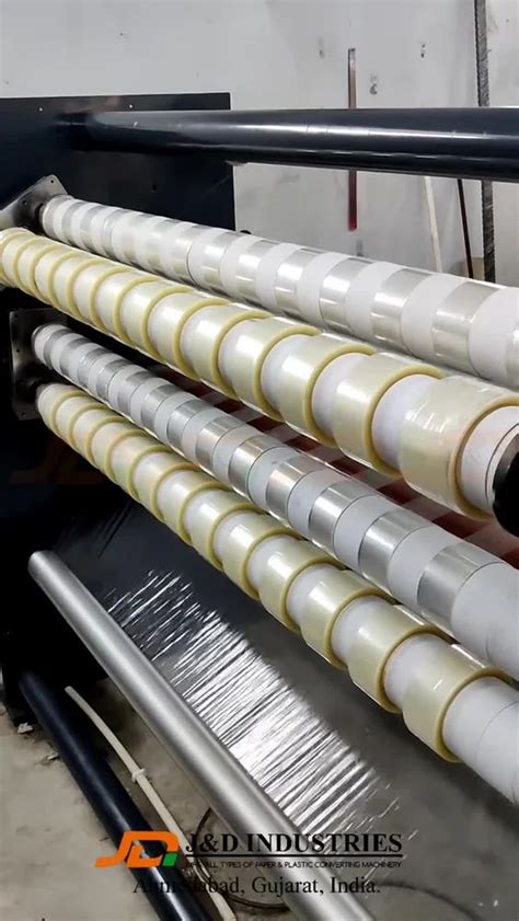 Bopp Tape Slitting Rewinding Machine 1350 Mm Bopp Tape Slitting Rewinding Machine Manufacturer