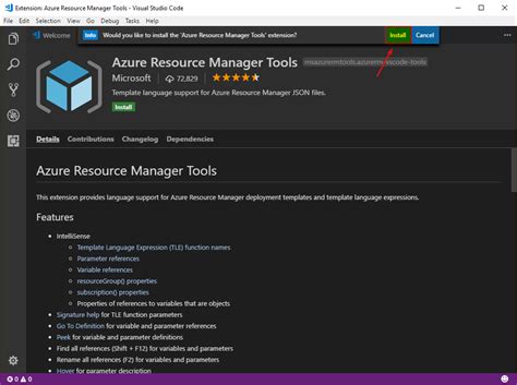 an introduction to azure resource manager templates