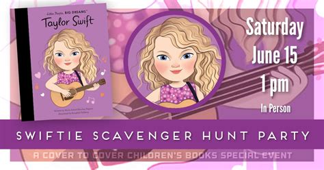 Swiftie Scavenger Hunt Party 2116 Arlington Avenue Columbus Oh