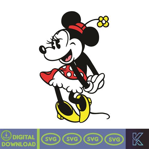 Minnie Mouse Svg Minnie Mouse Birthday Princess Svg Micke Inspire