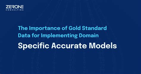 Domain Specific Models Gold Standard Data