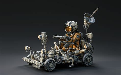 In The NVIDIA Studio Alex Trevino Shares Secrets Of Lunar Rover