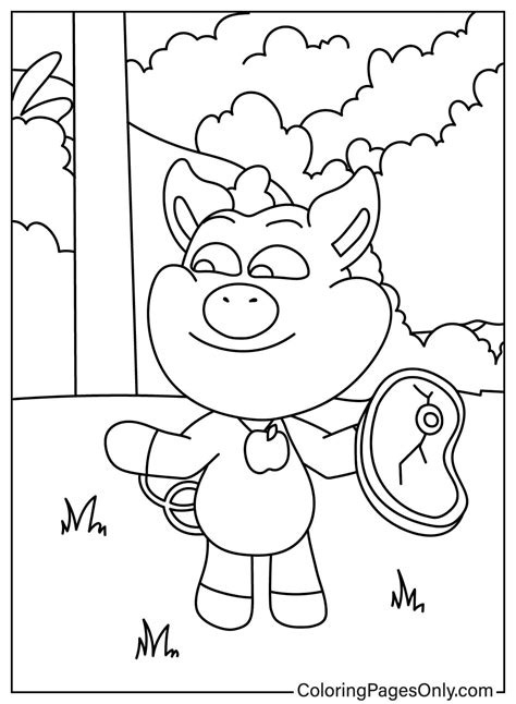20 Pickypiggy Coloring Pages Free Printable Pdf And Online Coloring