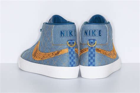 Официальные фотографии кроссовок Supreme x Nike Blazer