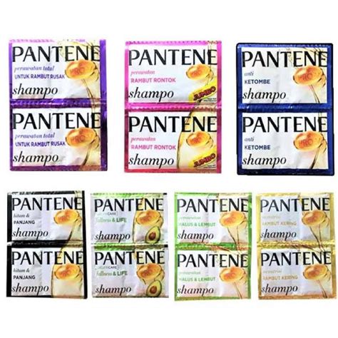 Jual Pantene Shampoo Sachet Isi 12 Pantene Shampoo Renceng Pantene