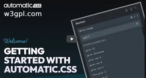 automatic css gpl v3 0 16 acss 1 framework for wordpress page