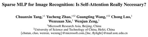 Transformer 秘密武器是自注意力吗？msra 和中科大提出无自注意力的高性能图像分类模型 Smlpnet 极市开发者社区