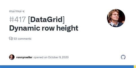 Datagrid Dynamic Row Height · Issue 417 · Muimui X · Github