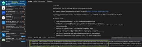 Unable To Load Analyzer Assembly Microsoft Dynamics Nav CodeCop Dll Insider Vsix