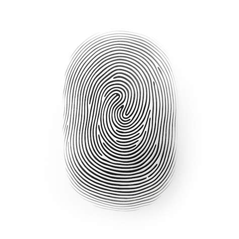 Premium Photo Fingerprint On White Background Security Code Lock Privacy