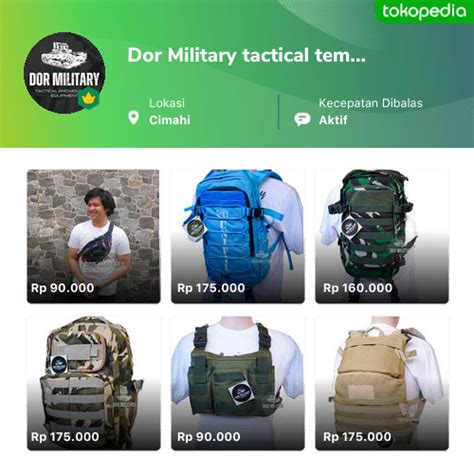 Toko Dor Military Tactical Tempur Online Produk Lengkap And Harga