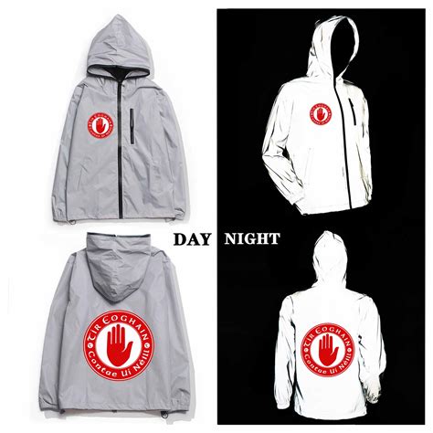 Tyrone Gaa Crest Reflective Jacket