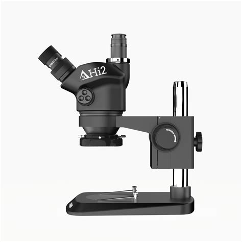 Microscópio Trinocular Simul Focal Hi2 Hi 37050 7x 50x Com Lâmpada Led