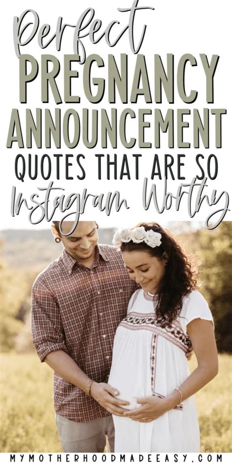 50 Perfect Pregnancy Announcement Instagram Captions 2023 My