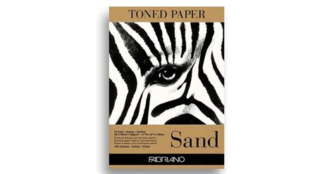 Fabriano Toned Paper Rajz és Vázlattömb 120 G A4 Sand A Legjobb Minőségben