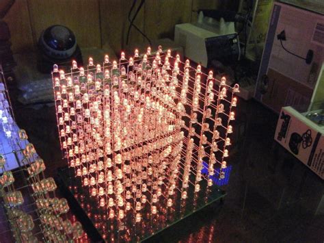 8x8x8 arduino led cube 14 steps with pictures instructables