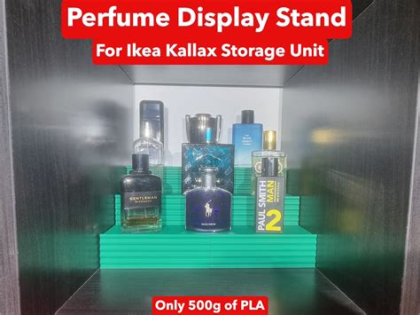 Perfume Display Stand For Ikea Kallax Storage Unit By Creox Cad