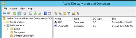 server 2012 de additional domain controller adc kurulumu