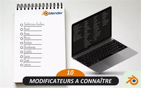 Liste Des 10 Modificateurs à Absolument Connaitre Dans Blender
