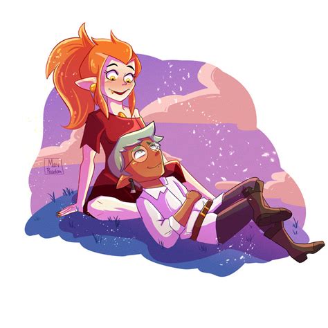 Eda X Raine Octohber Day7 By Maryphantom11 On Deviantart