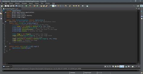 The Basic Structure Of A Javafx Program Dev Community