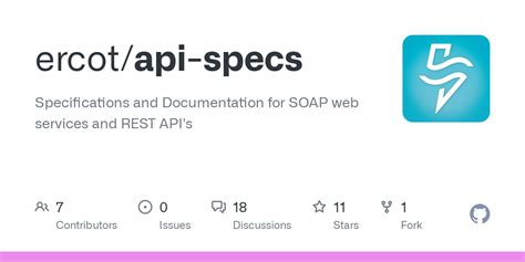 Github Ercotapi Specs Specifications And Documentation For Soap Web