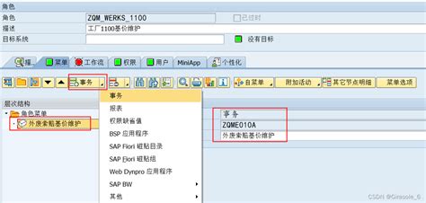 sap 权限对象 csdn博客