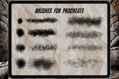 版画绘图procreate笔刷（brushset） 云瑞设计