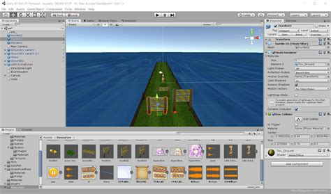 Unity入门——实现一个简单的跑酷游戏（资源预制）unity 跑酷资源下载 Csdn博客