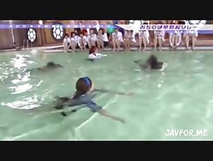 Naked Swimming Competition