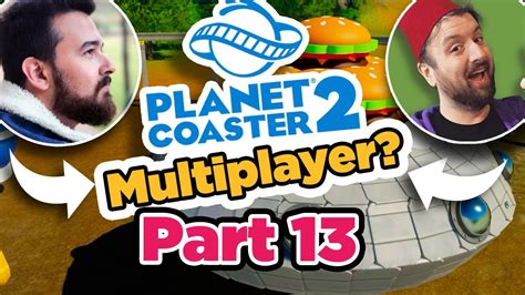 A Big Flying Ufo In Planet Coaster 2 Multiplayer Part 13 Youtube