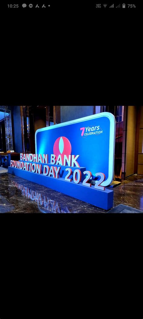 Our Bank Turned 7 Yrs Old On 23rd Of August And I Had A Privilege To