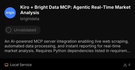 Kiro Bright Data Mcp Agentische E · Lobehub