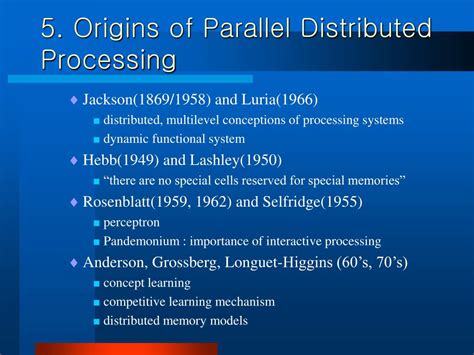 Ppt The Appeal Of Parallel Distributed Processing Powerpoint
