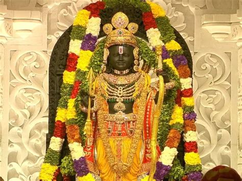 Ramlala First Look रामलला की ये तस्वीरें देख आप भी हो जाएंगे मंत्र