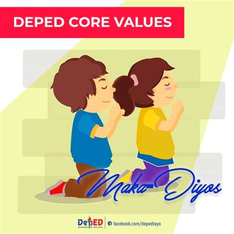 The Department Of Education Philippines Core Values Maka Diyos We