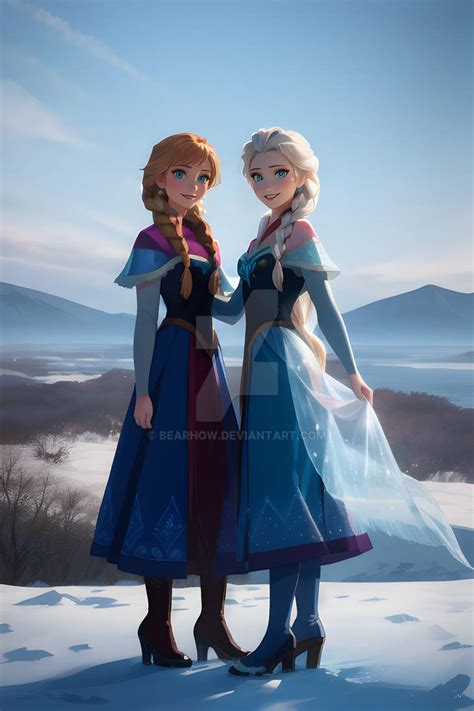Anna And Elsa 004 By Bearhow On Deviantart Anna And Elsa 004 By Bearhow On Deviantart