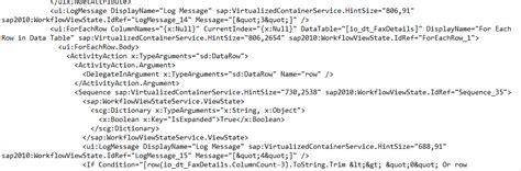 Compilation Error In Process But Not In Library Expression Activity Type VisualBasicValue
