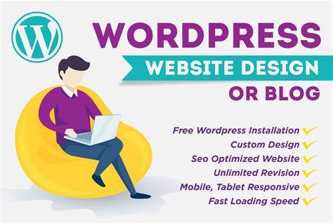 responsive wordpress website design or blog for 15 seoclerks