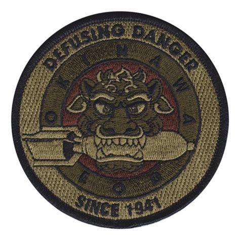 18 Ces Okinawa Eod Ocp Patch 18th Civil Eng Squadron